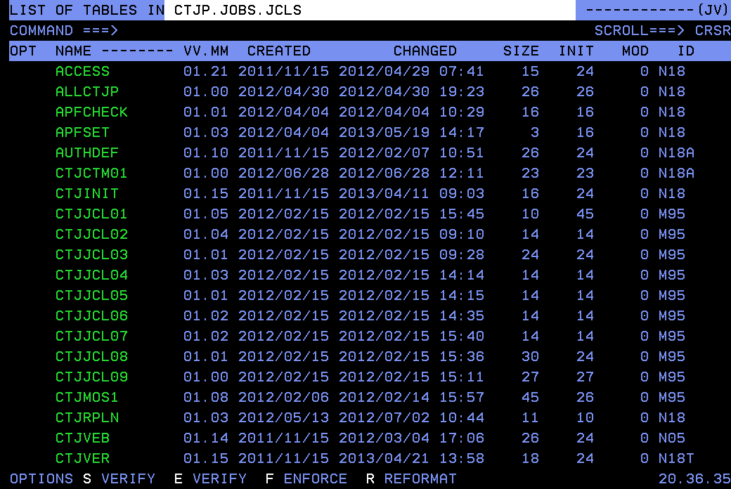 Online JCL Processing from IOA and Control-M Interfaces